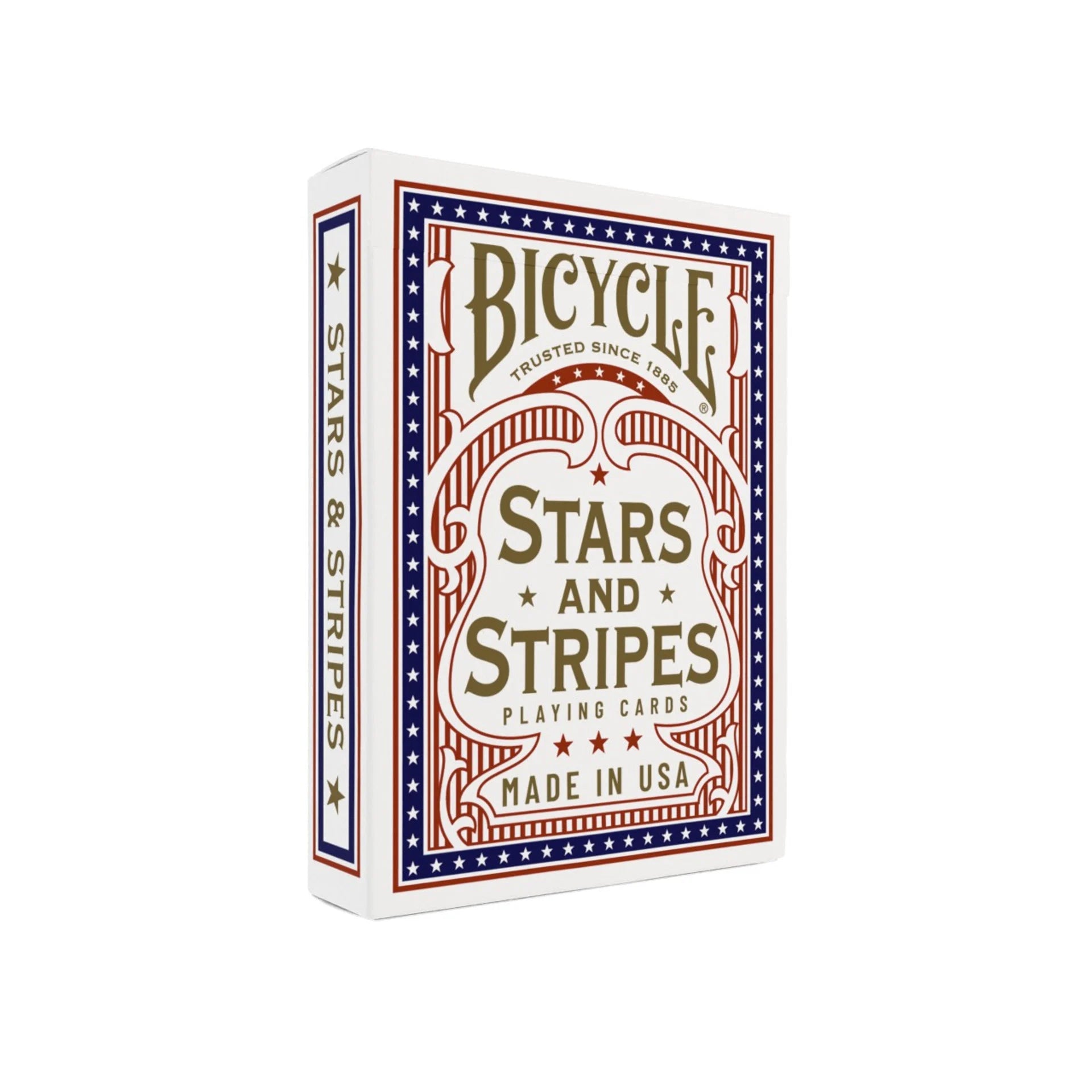 Bicycle Stars & Stripes Playing Cards – Red White Blue | ClassicDecks.com
