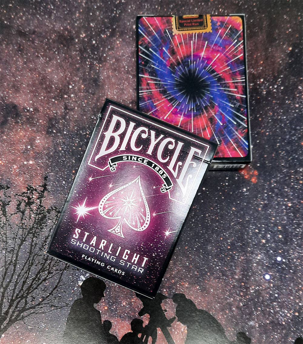 Bicycle Starlight Shooting Star Playing Cards | Neon Cosmos ...