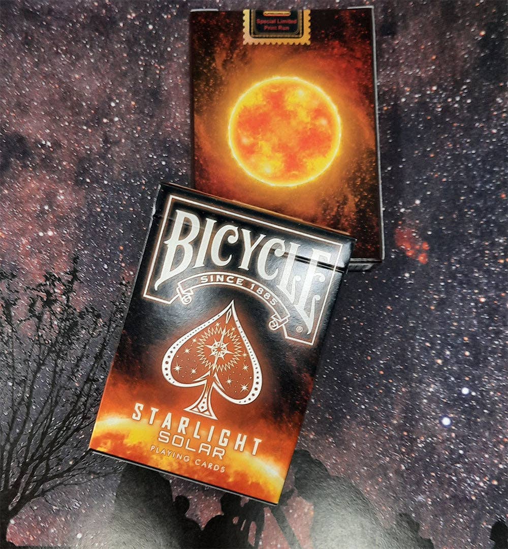 Bicycle Starlight Solar Playing Cards | Sun Limited Edition ...