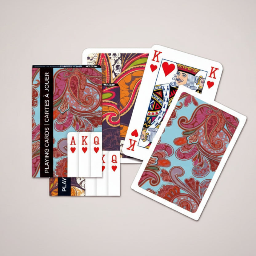 Piatnik Paisley Playing Cards Made Austria Geometric Design